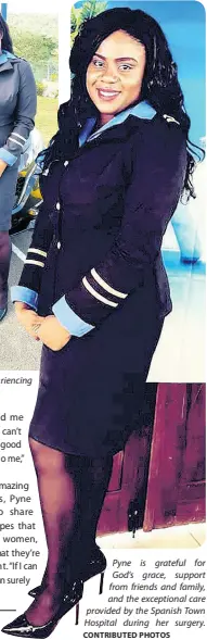 Rea Pyne talks about overcoming uterine fibroids - PressReader