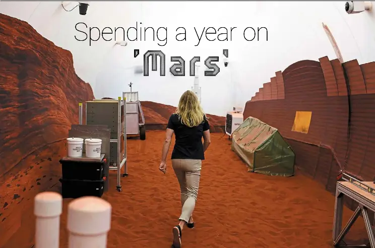 Spending a year on 'Mars' - PressReader