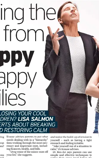 Making the shift from snappy to happy families - PressReader