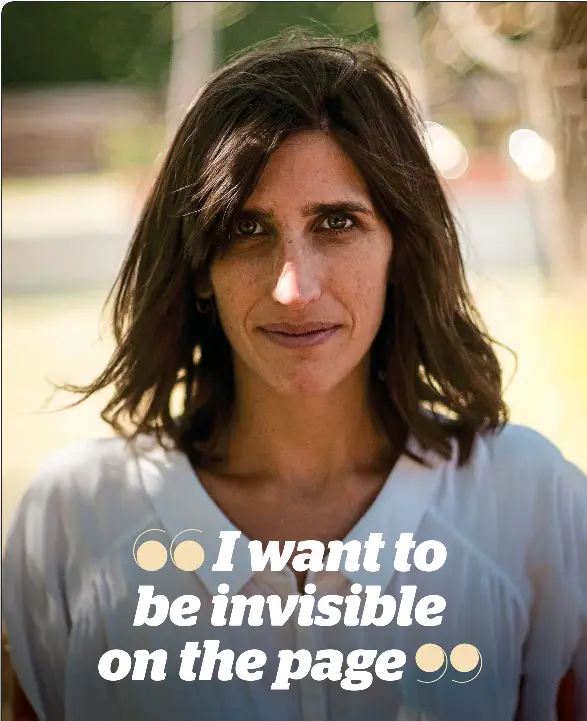 I want to be invisible on the page - PressReader