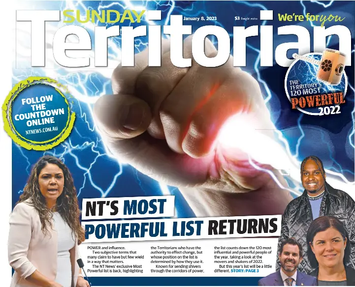 NT’S MOST POWERFUL LIST RETURNS - PressReader