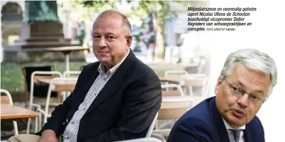 De ex-geheim agent die Reynders beschuldig­t: KLOKKENLUI­DER OF FANTAST ...