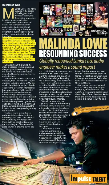 MALINDA LOWE RESOUNDING SUCCESS - PressReader