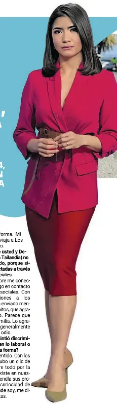 Dayanna MONROY “ME HAN DICHO QUE LA ‘CANCHA’ SE ME NOTA” - PressReader