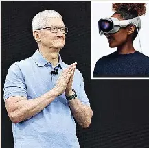 Apple presenta las gafas de realidad mixta Vision Pro - PressReader