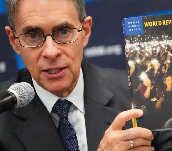 Human Rights R Watch: Kina er en trussel tr mot alle - PressReader