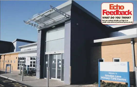 Grindon walk- in centre to close - PressReader