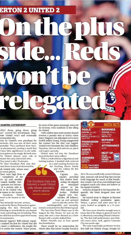On the plus side... Reds won’t be relegated - PressReader