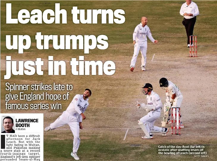 Leach turns up trumps just in time - PressReader