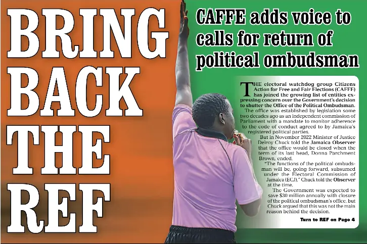 BRING BACK THE REF - PressReader