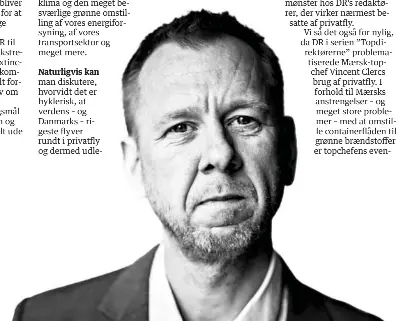 Pinligt. DR gør små problemer store med privatfly-pjat - PressReader