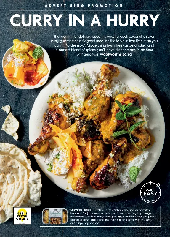 CURRY IN A HURRY - PressReader
