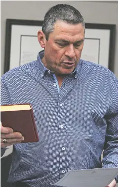 Dussault sworn in - PressReader