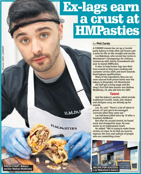 Ex-lags earn a crust at Hmpasties - PressReader