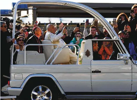 Pope Francis’ popemobile to ride again as health clinic on wheels in ...