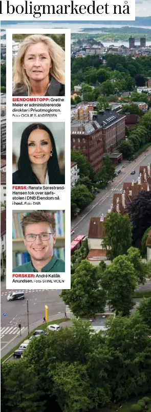 HVOR LENGE V Tre eksperter: Dette skjer med boligmarke­det nå - PressReader