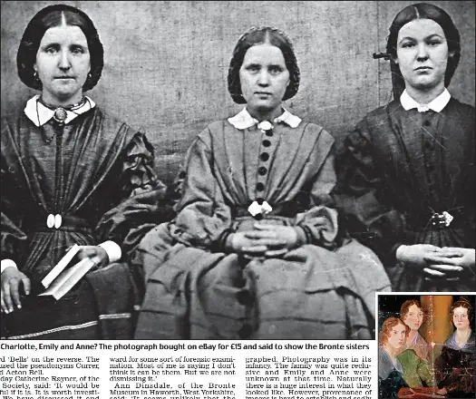 Is this the only photo of the 3 Bronte sisters? - PressReader