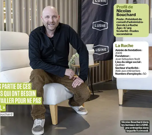 Il devait prendre sa retraite à 40 ans, mais il serait mort d’ennui ...