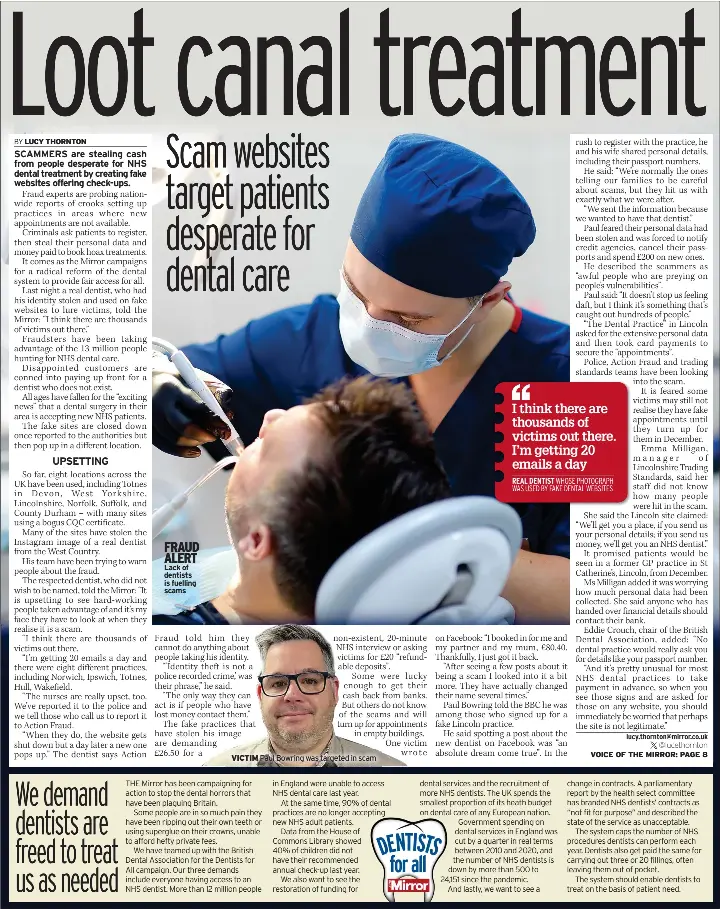 Loot canal treatment - PressReader