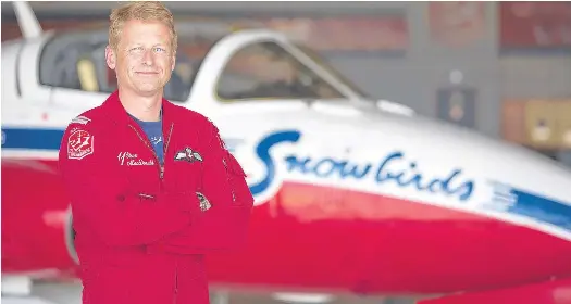 C.B. pilot rejoins Snowbirds flock - PressReader