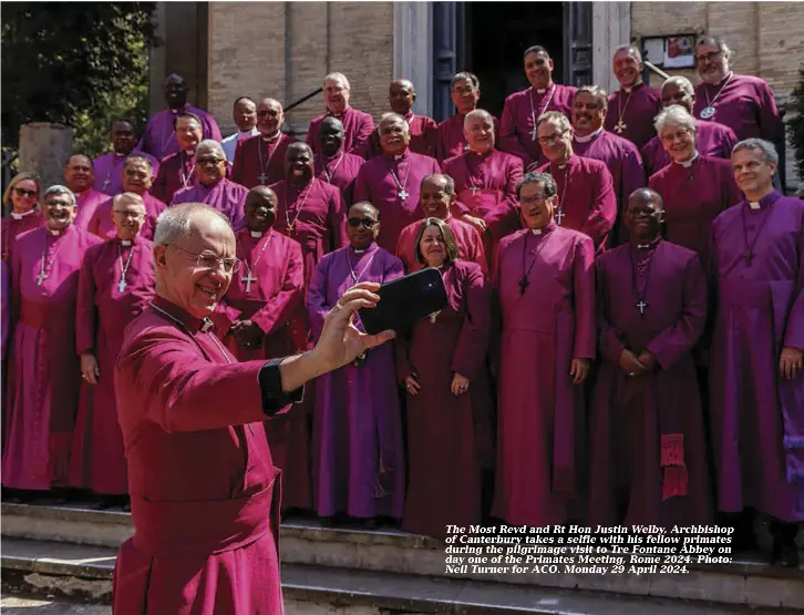 We are blessed to witness your living example, Archbishop - PressReader