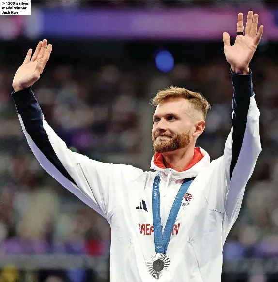 ‘Mine’s a pint’, says Kerr as he celebrates his Olympic silver ...