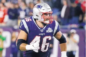 Pats’ Develin retiring because of neck injury - PressReader