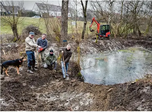 Einsatz am Kitzenbohn-Biotop - PressReader