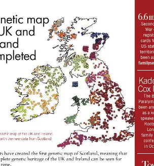 Genetic map of UK and Ireland completed - PressReader