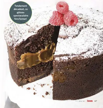 GÂTEAU DOUBLE CHOCOLAT AU DULCE DE LECHE - PressReader