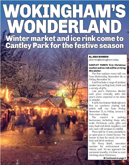 WOKINGHAM’S WONDERLAND - PressReader