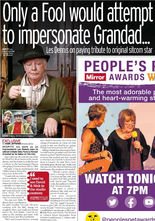 Only a Fool would attempt to impersonat­e Grandad... - PressReader