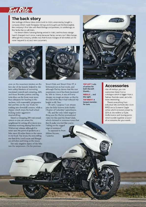 HARLEY-DAVIDSON STREET GLIDE AND ROAD GLIDE - PressReader