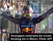 Verstappen sets new win record - PressReader