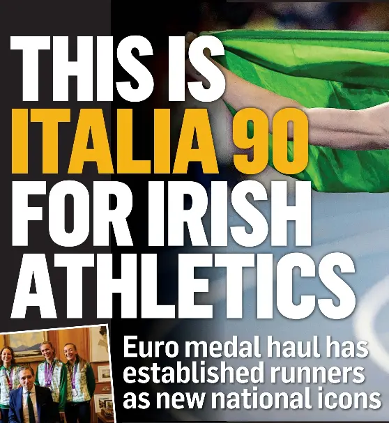 THIS IS ITALIA 90 FOR IRISH ATHLETICS - PressReader
