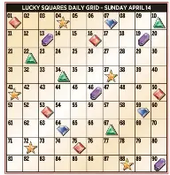 £1m* LUCKY SQUARES GAME - PressReader