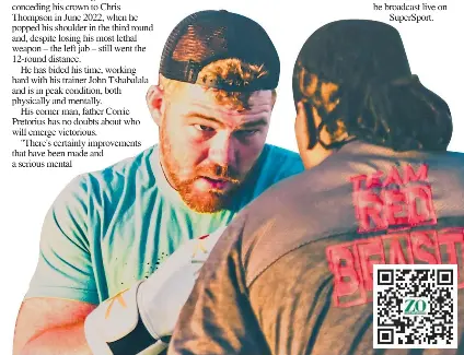 Fight night looms for Red Beast - PressReader