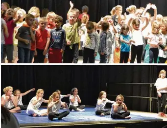Un superbe spectacle offert par les jeunes vacanciers - PressReader
