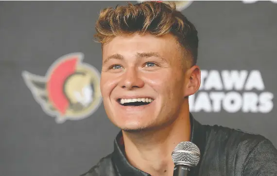 STUTZLE'S NEW DEAL BIGGEST EVER FOR SENS - PressReader