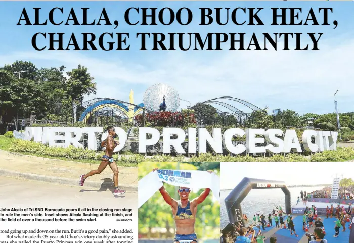 ALCALA, CHOO BUCK HEAT, CHARGE TRIUMPHANT­LY - PressReader