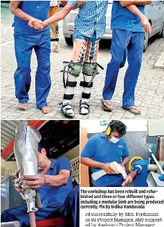 Colombo Friend-in-Need Society: Looking back at big strides taken in prosthetic limbs - PressReader