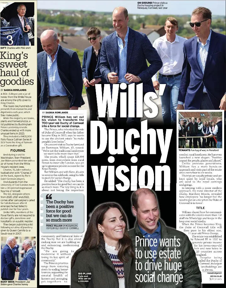Wills’ Duchy vision - PressReader
