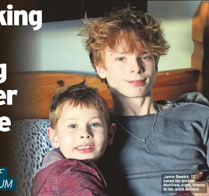 Quick-thinking teen a hero after saving little brother from vehicle ...