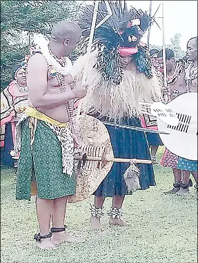 THE SHONGWE’S UMHLAMBISO, UMTSIMBA CEREMONYEV­ENT - PressReader