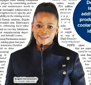 Debswana aims to localise repair and rebuild of heavy plant - PressReader