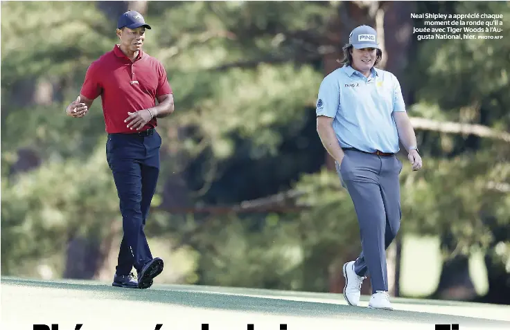 « Phénoménal » de jouer avec Tiger - PressReader