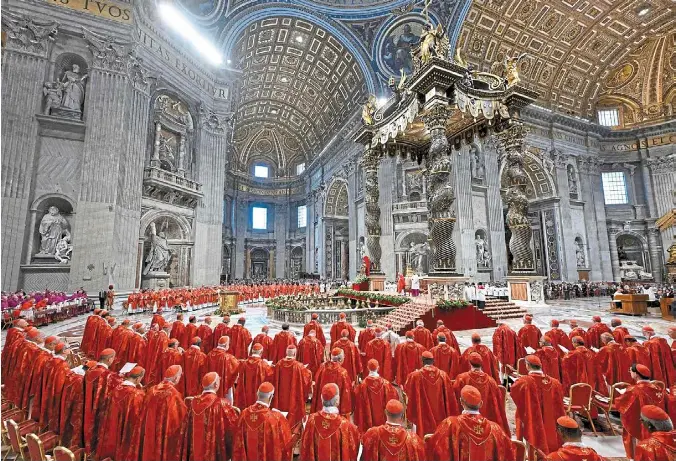 Conclave begins in Vatican City - PressReader