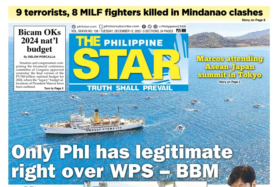 Only Phl has legitimate right over WPS – BBM - PressReader