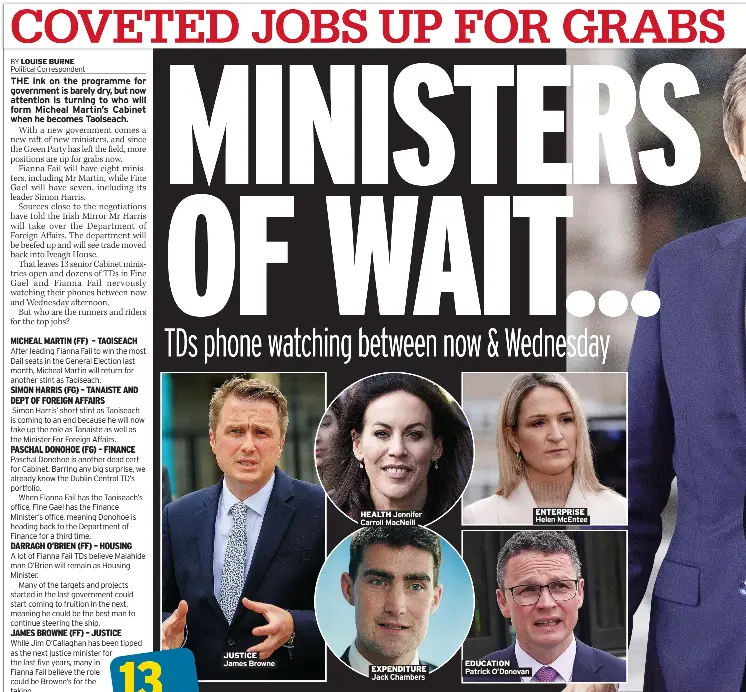 MINISTERS OF WAIT... - PressReader