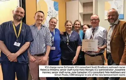 Bereaved are given privacy to grieve at hospital - PressReader